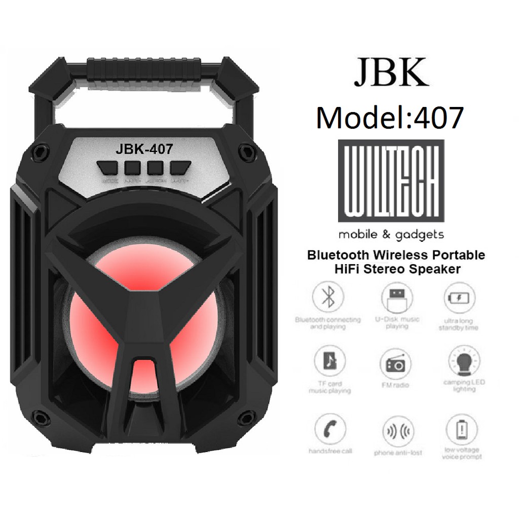 JBK Bluetooth speaker[Model:406] | Shopee Malaysia