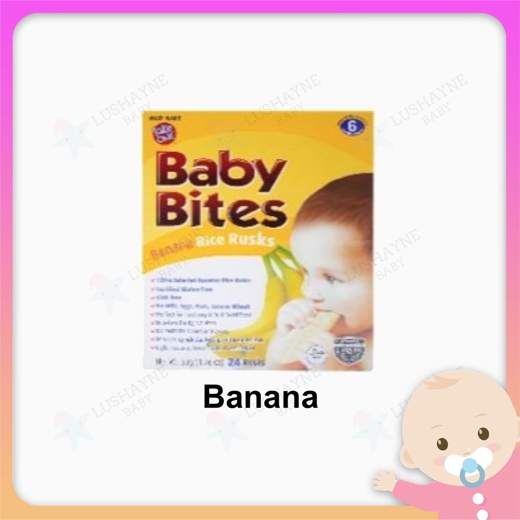 [Baby Food] TAKES ONE Baby Bites Rice Rusks 24pieces 50g 6+ months ...