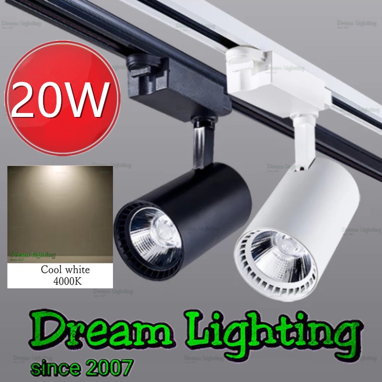 Dream Lighting LED Track Light Spotlight 220V Spotlight Aluminum Rails ...
