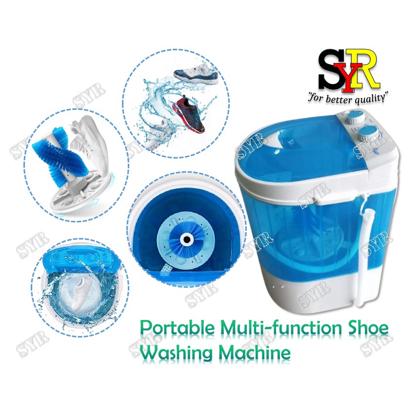 Portable Mini Washing Machine Shoe Washer For Home Washing Machine ...