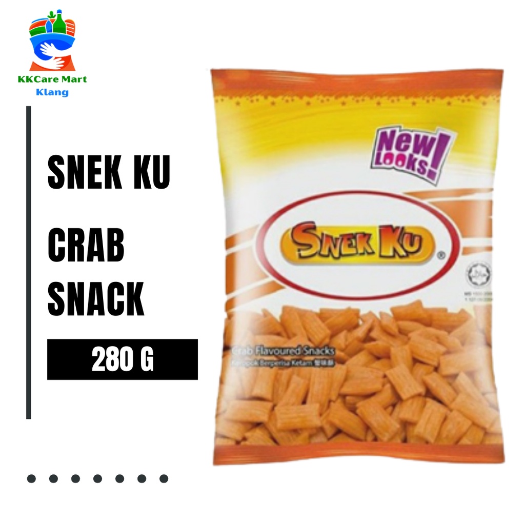 Snek Ku - Crab Flavoured Snack 250g | Shopee Malaysia