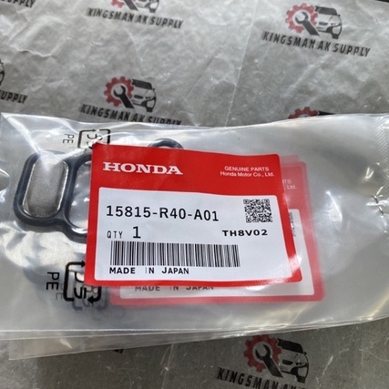 15815-R40-A01 Honda Accord TAO 2.4 Spool Valve Filter / VTEC Solenoid ...