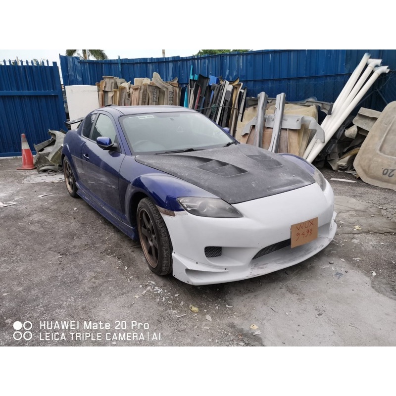 Mazda RX8 Amemiya front bonnet bonet hood cover air vent ventted RX 8 ...