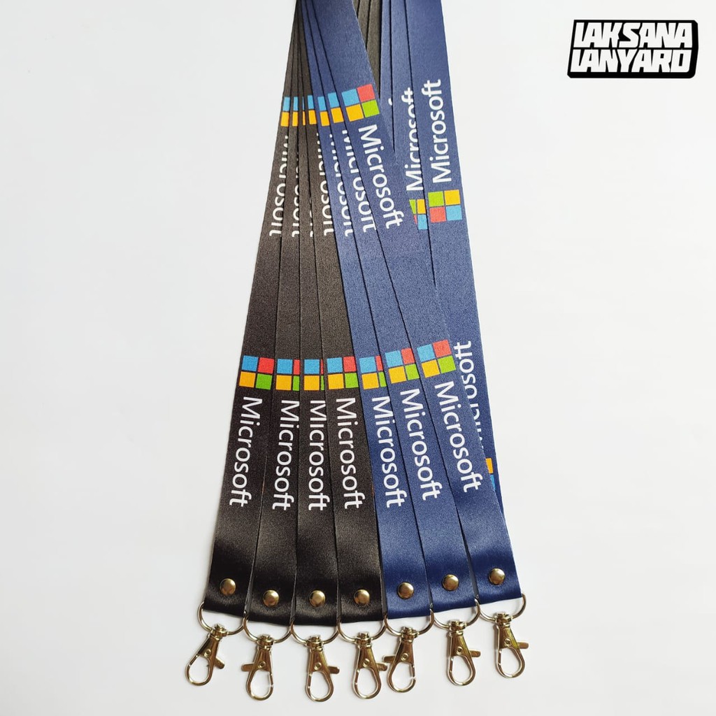 Microsoft motif ID Card Lanyard | Shopee Malaysia