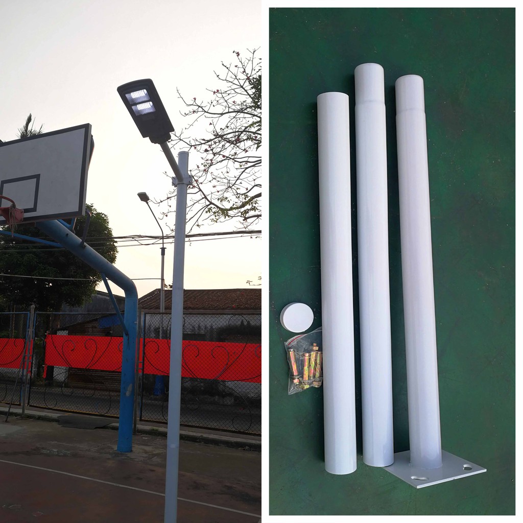 LED Solar Street Lights 100W 200W 300W Lampu Jalan Solar For Outdoor ...