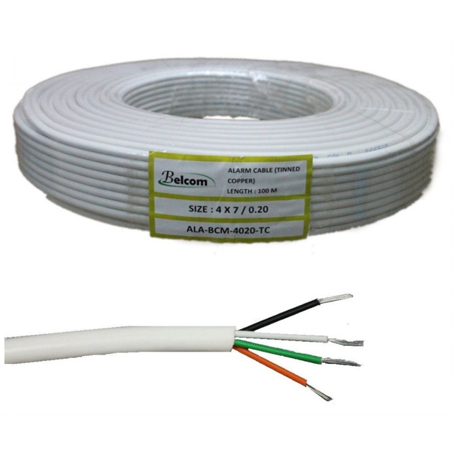 4 Core alarm cable 0.20 | Shopee Malaysia