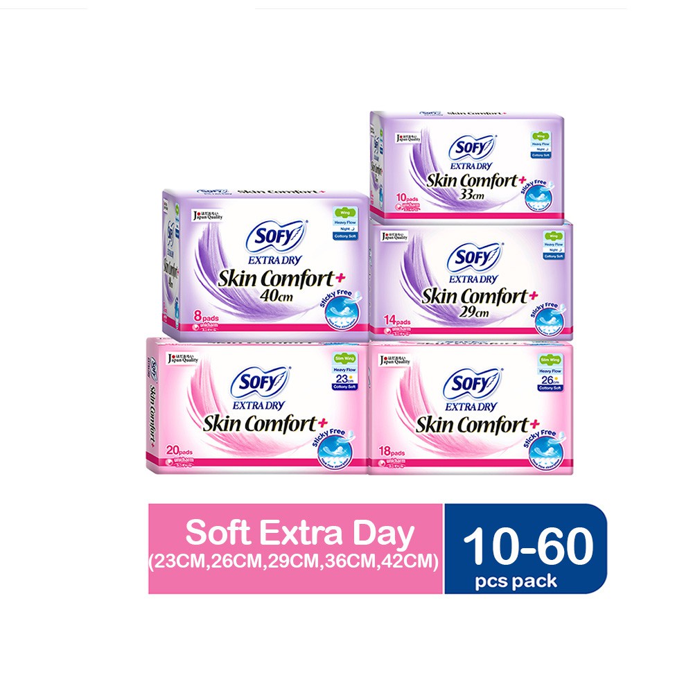 SOFY Extra Dry Day Slim Wing 23cm 20s | Shopee Malaysia