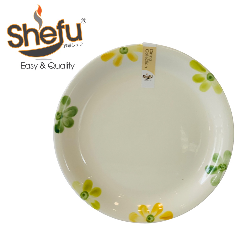 SHEFU Stoneware Dinner Plate Hand Painted - Daisy (10.5") | Shopee Malaysia