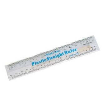 HIGH CLASS PLASTIC STRAIGHT RULER 8INCH X 20CM AND 6INCH X 15CM | Shopee Malaysia