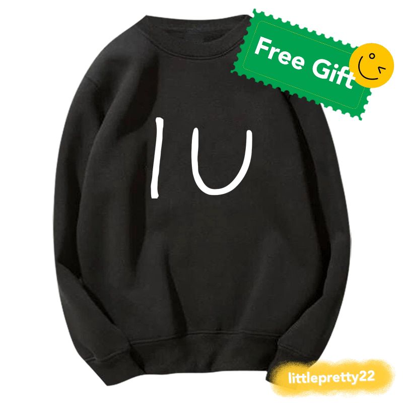 KPOP IU Lee Ji Eun Same Pullover Sweatshirt Women Korean Hoodie ...