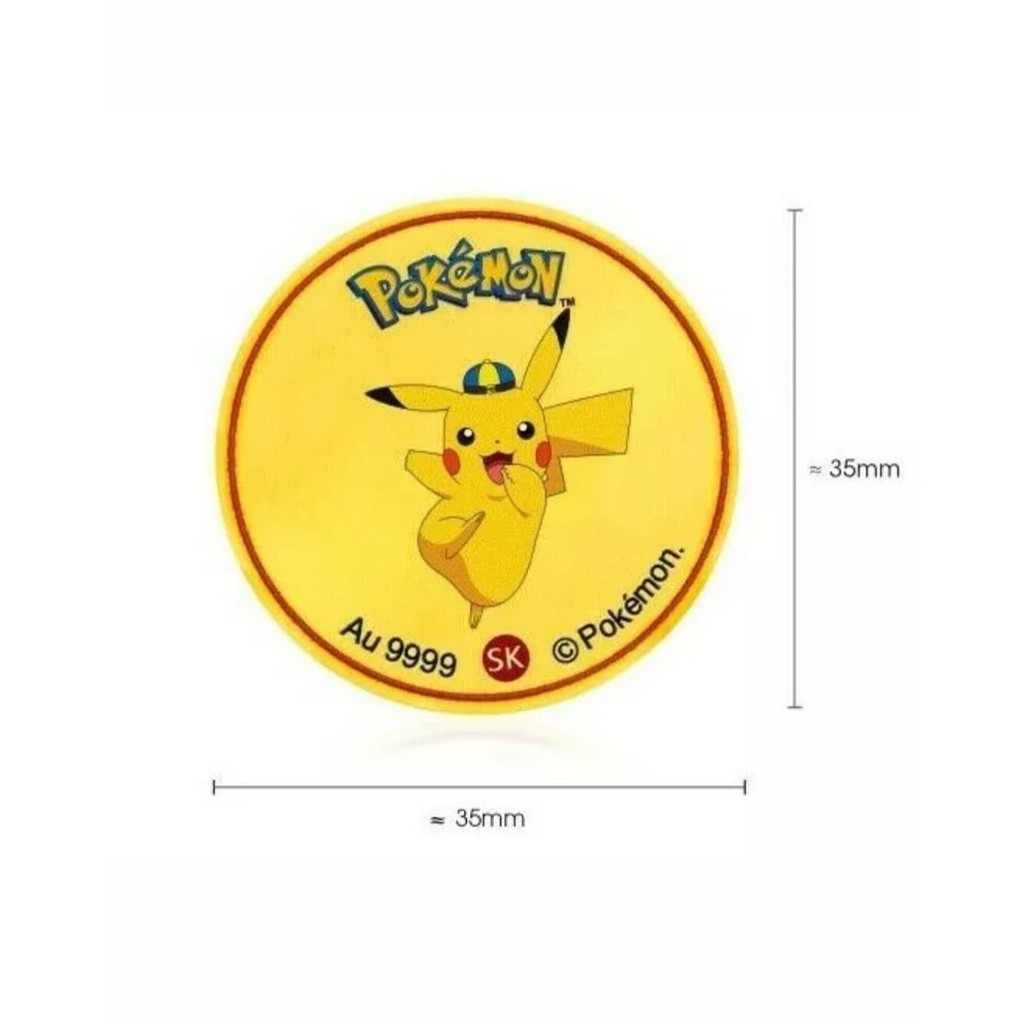 [GOLD] OFFICIAL POKÉMON 999 PURE GOLD 0.1g SK JEWELLERY - LIMITED ...