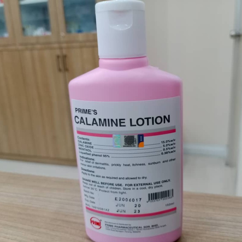 PRIME CALAMINE LOTION 150ML / CALAMINE CREAM 25G (EXTERNAL USE ...