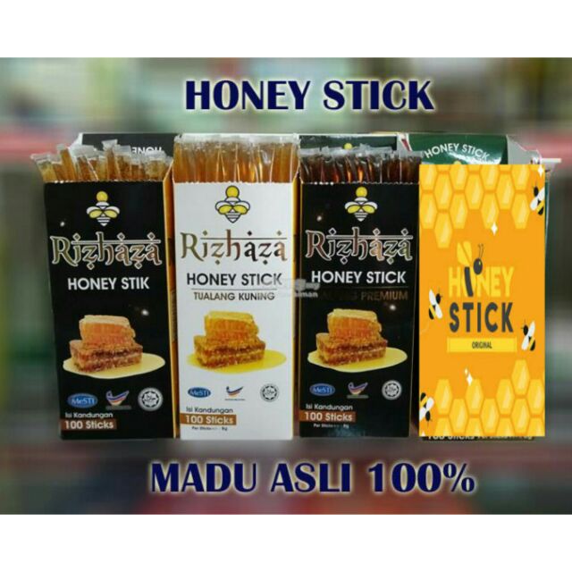 Madu Stick Asli Rizhaza/Madu Arab 100 Stick | Shopee Malaysia