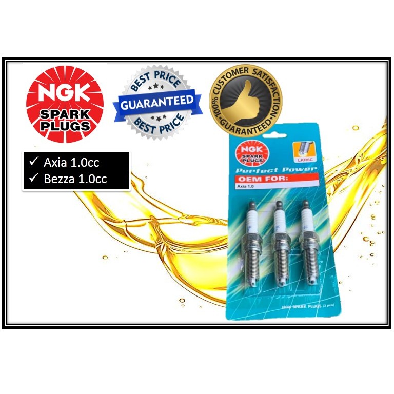LKR6C Spark Plug Axia , Bezza 1.0cc (NGK) | Shopee Malaysia