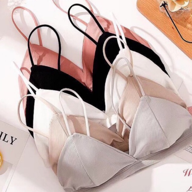 Simple SOFT BRA There are 2 Types, Back Clasps and No Hooks | Shopee ...