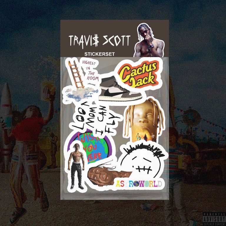 Travis SCOTT STICKER | Shopee Malaysia