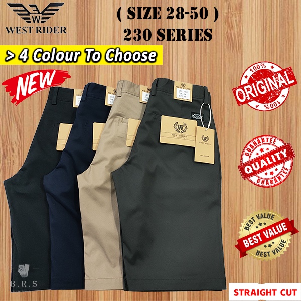 [ WEST RIDER ] ( SIZE 28-50 ) 男士短裤 MEN'S STRETCHABLE SHORT SLACK PANTS ...