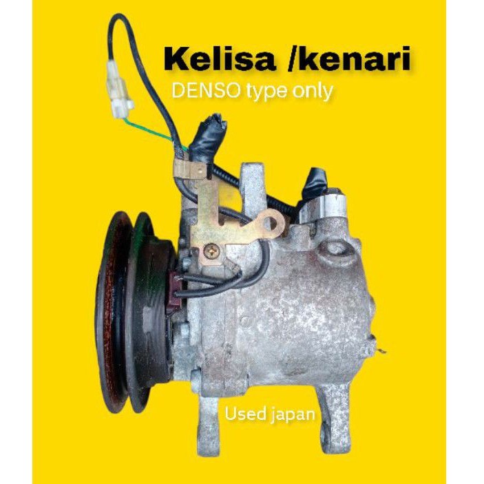 PERODUA KENARI KELISA AIRCON COMPRESSOR DENSO PUMP | Shopee Malaysia