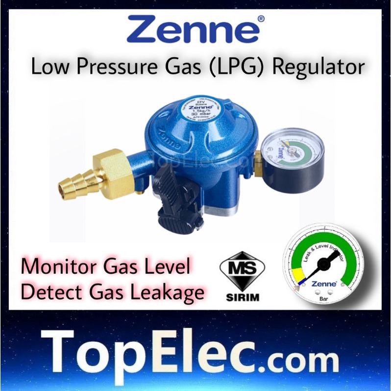 ZENNE (GAS EXPERT) ZR2022BB ZR-2018BB ZR-2020BBP Regulator 1.5m Hose ...