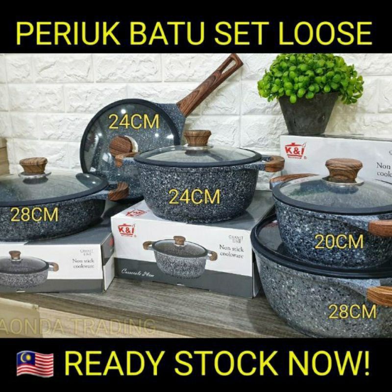 😘 Periuk batu granite K&I 😘OFFER 😘 | Shopee Malaysia