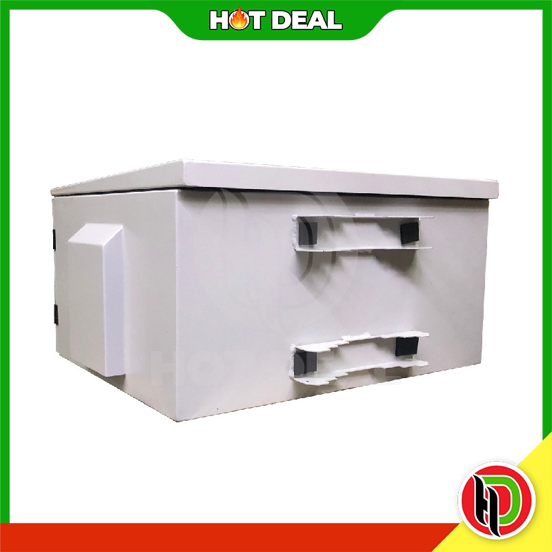 Growv 600MMx500MM 9U Pole Type Outdoor Rack - For Outdoor Pole Mounting ...