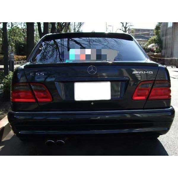 W210 Carbon Fiber/FRP Rear Window Roof Spoiler for Mercedes-Benz E-class W210 E320 E430 E55 E300 ...