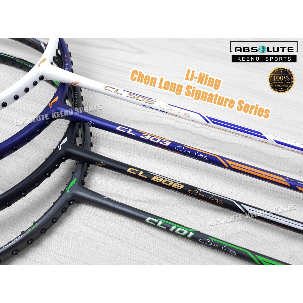 Li-Ning Chen Long Signature Series- CL101/ CL202/ CL303/ CL505 | Shopee ...