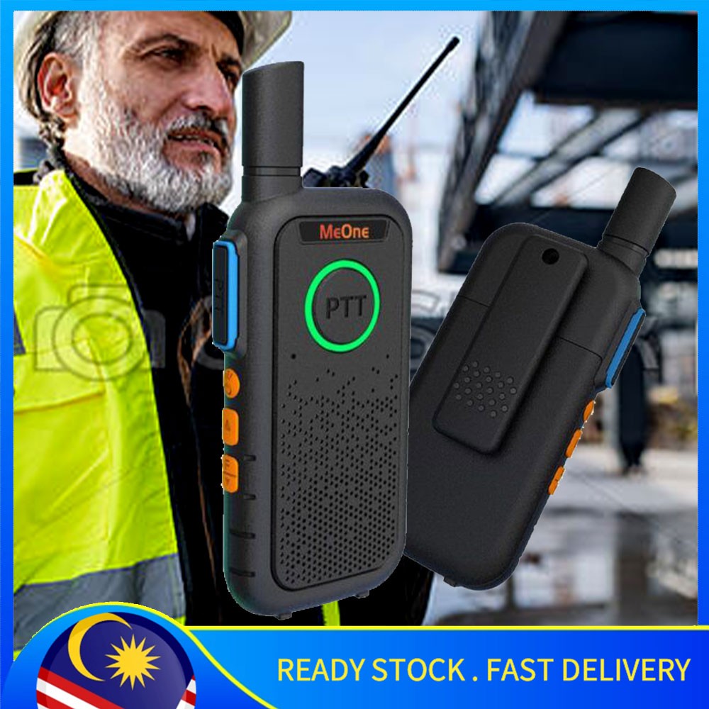 🔥READY STOCK🔥 HIHILAH MEONE Rechargeable Walkie Talkies USB Audio Mini ...