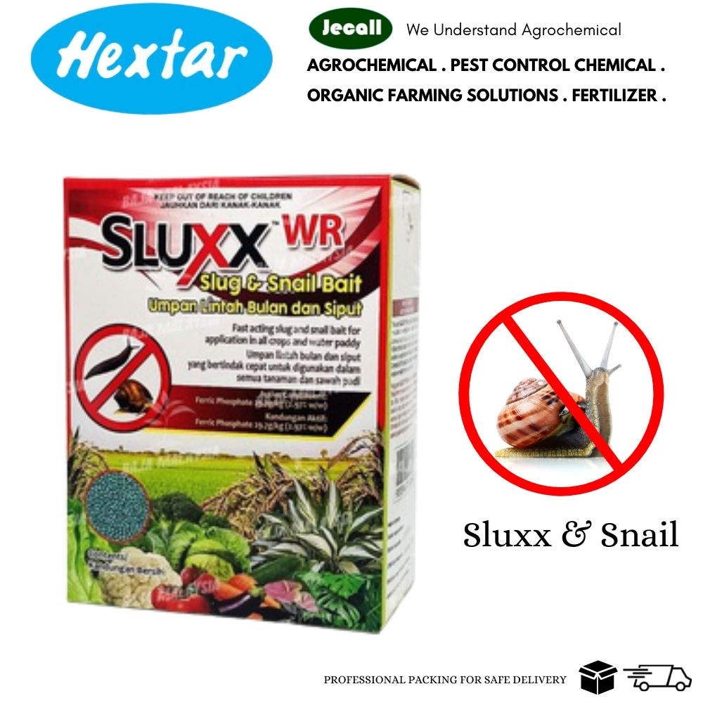 Hextar Sluxx® WR Snail Bait 500G / Ferric Phosphate 2.97% / Sluxx ...