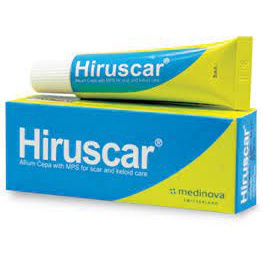 Hiruscar Gel - Gel to improve medium scars, concave scars, dark scars ...