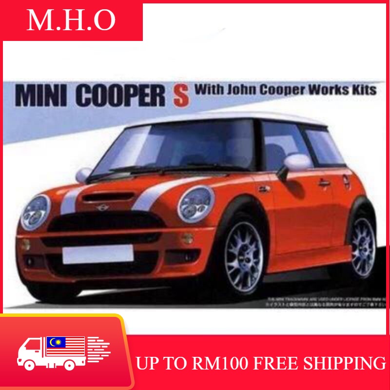 Fujimi 1/24 Mini Cooper S with John Cooper Works Kits Model Car Kit ...