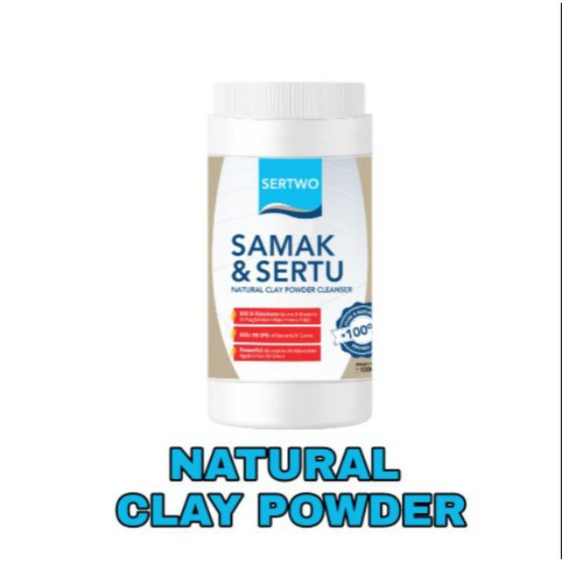 Samak dan Sertu, Natural Clay Powder, User Friendly, Produk Tanah Liat ...