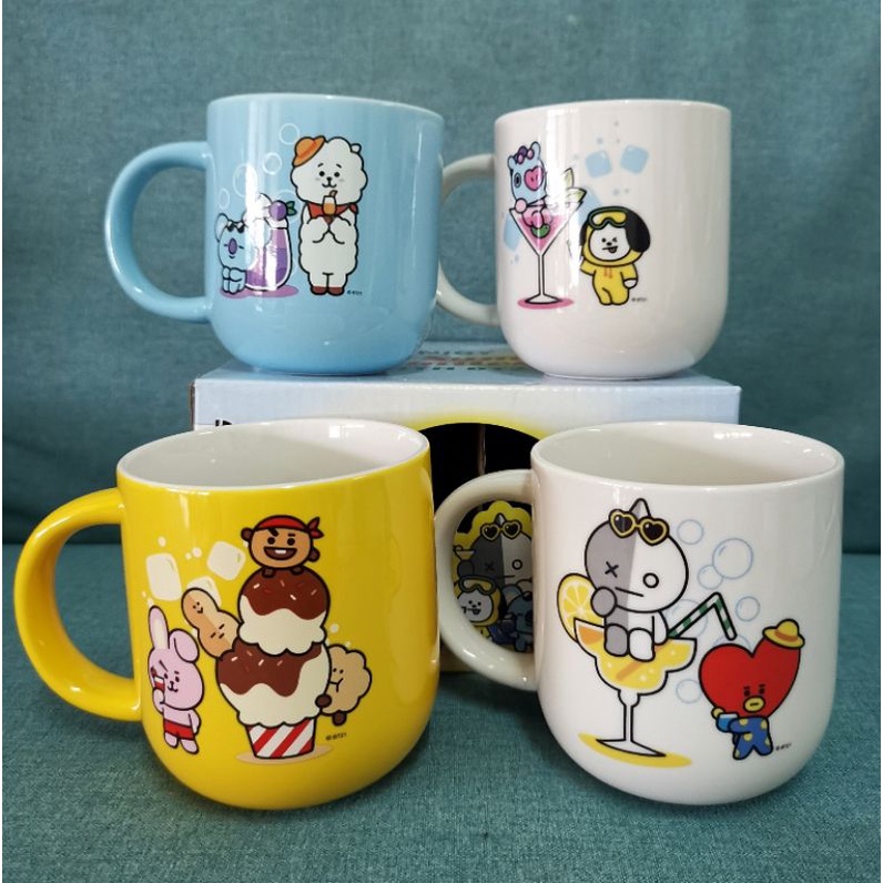 DARLIE BT21 Mug (4x Mug in A Box) | Shopee Malaysia