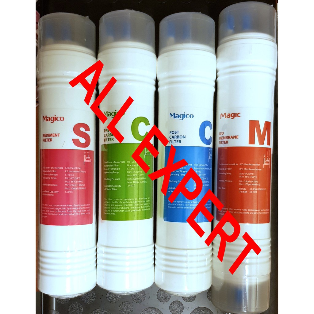 (Original)Magic Tong Yang Magico Water Filter RO Reverse Osmosis 10 ...