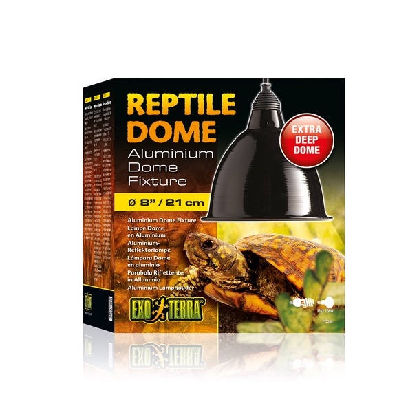 Exo Terra Reptiles Dome / Aluminum Light Dome Fixture | Shopee Malaysia
