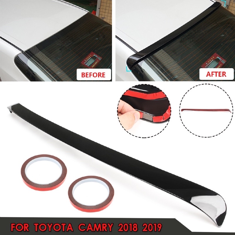 Toyota Camry XV70 2020 2021 2022 2023 2024 rear roof top glass boot ...