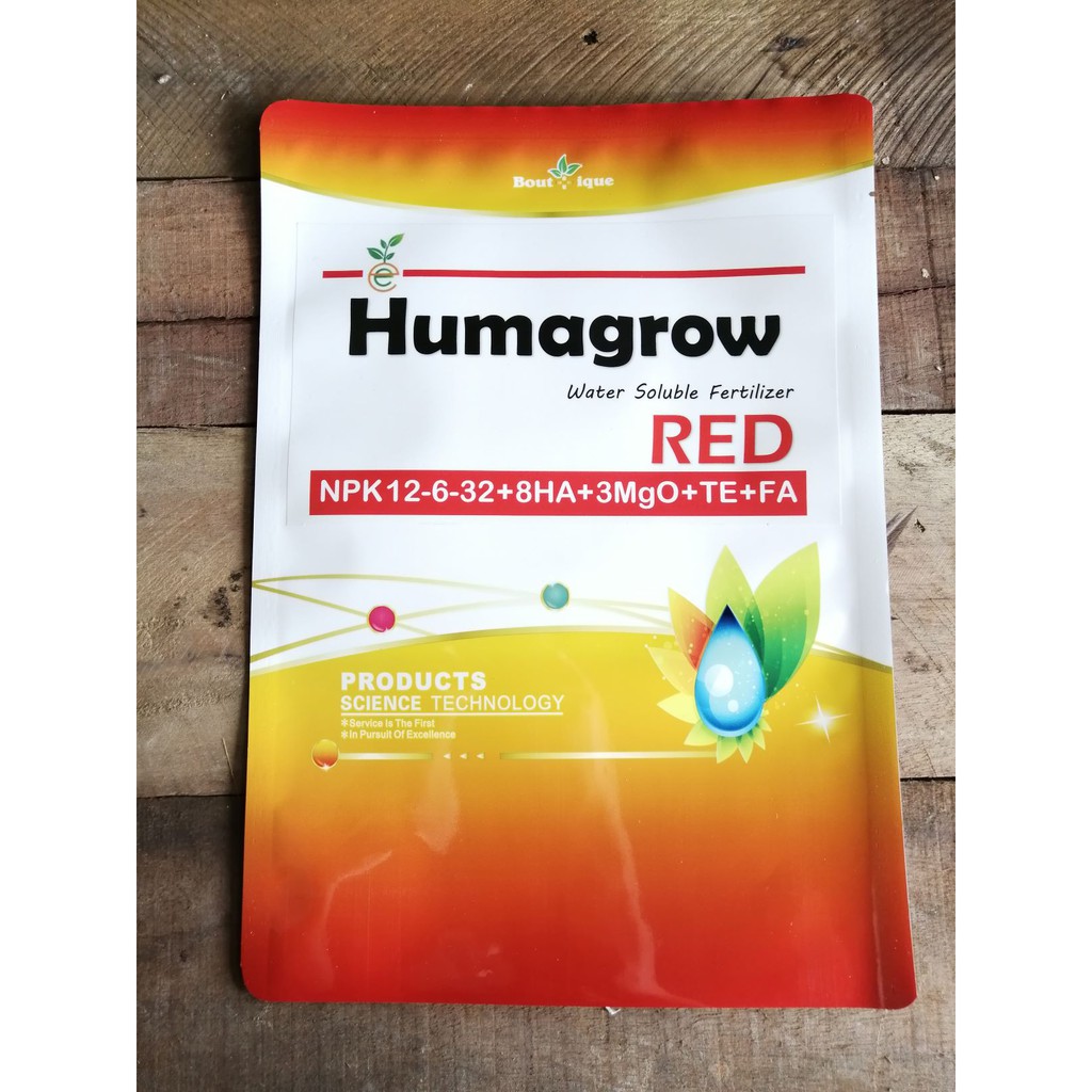 Humagrow RED 12632 + 3MgO + TE + Fa - Humic Acid Watar Soluble ...