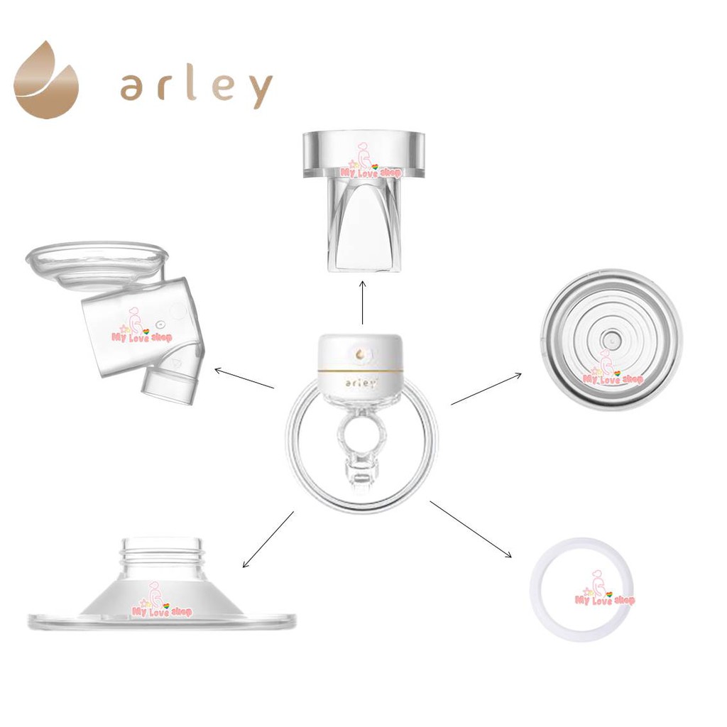 Arley Z10 / Plus handsfree Breast Pump Accessories(Spare Parts ...