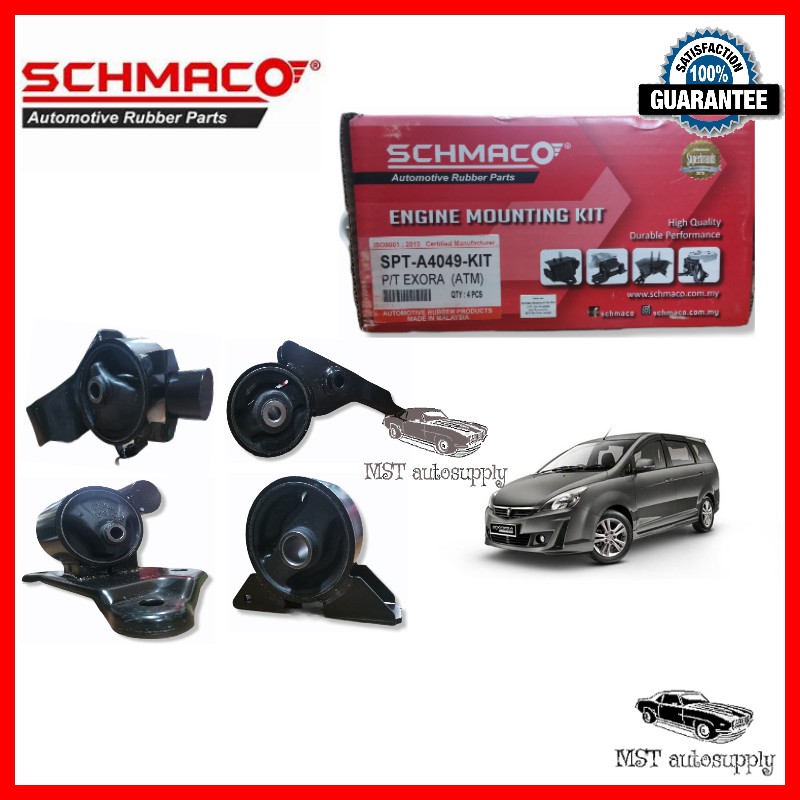 SCHMACO CAR ENGINE MOUNTING SET PROTON EXORA CPS, 100% QUALITY ...