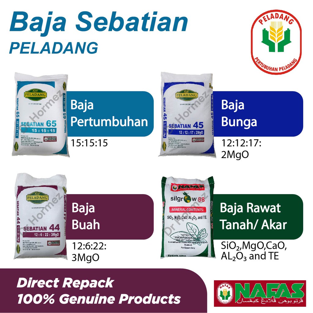 [1KG] Baja Pokok Sebatian 🔥 Baja Buah, Baja Sayur, Baja Bunga, Murah ...
