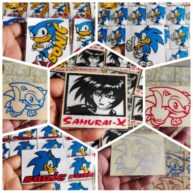 Sticker Cutting Sonic Samurai X Best Quality | Shopee Malaysia