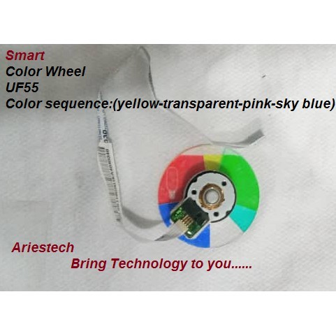 Original Projector Color Wheel For Smart/ UF55 Projector 6 color Wheel ...