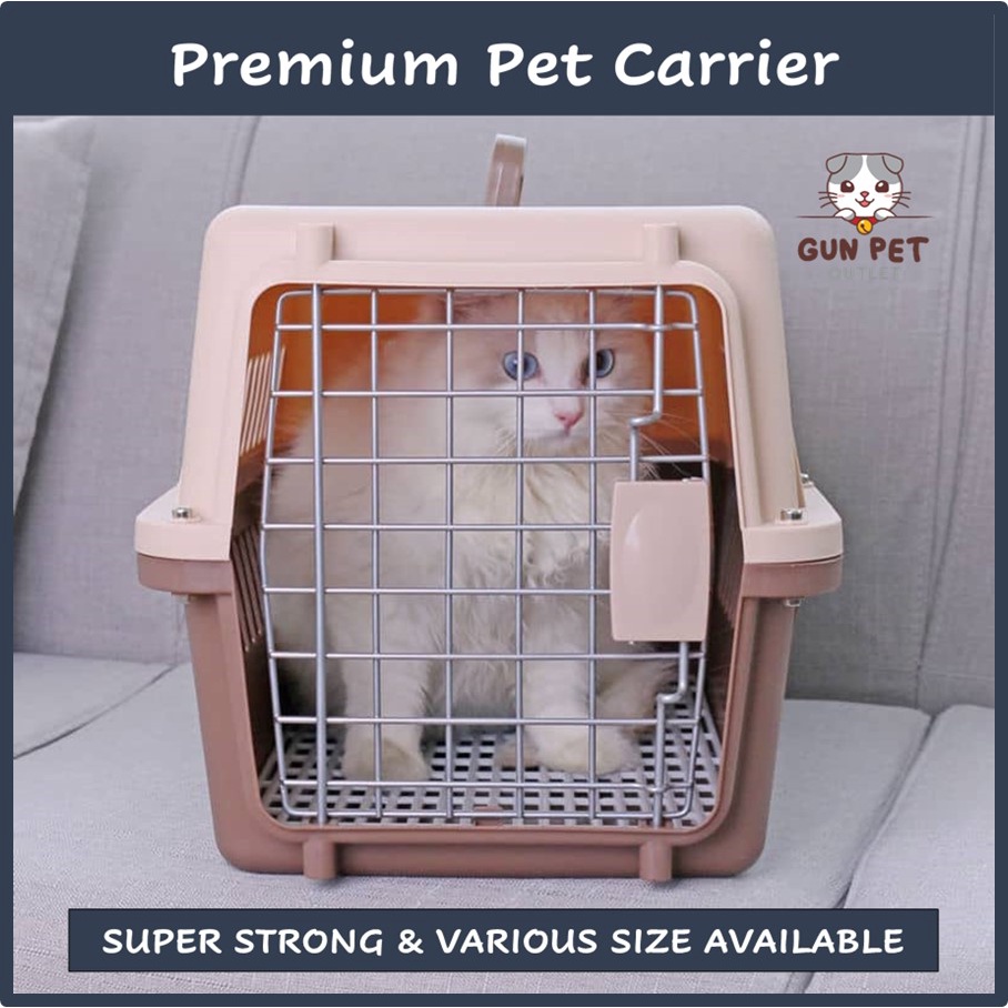 GUN PET BIG Pet Carrier Cat Dog Cage Dog Cage Sangkar Kucing Murah ...