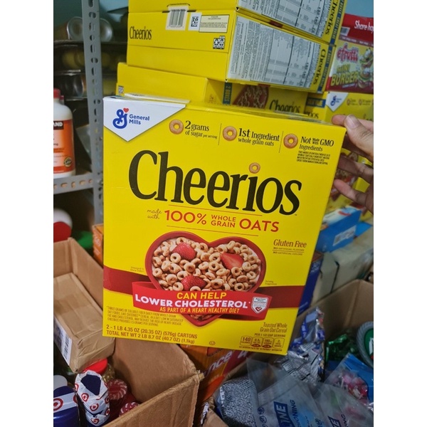 Cheerios Breakfast Cereal 576g | Shopee Malaysia