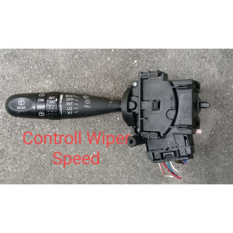 💢ORIGINAL JAPAN💢 WIPER Speed ConTroLLeR Stick For Myvi Alza Suis Button ...