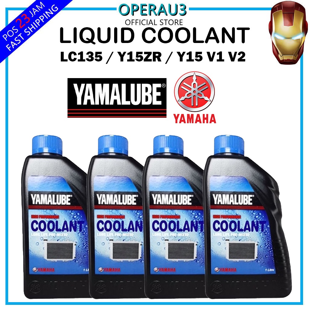 YAMALUBE YAMAHA COOLANT LC135 / Y15ZR / Y15 V1 V2 100% YAMAHA HONG ...