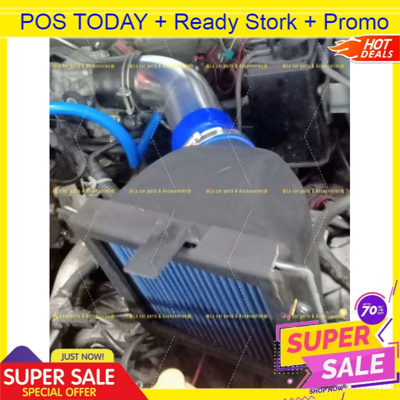 Air Box Intake + Filter Simota Super Power Flow Adapter Kit Pillar Open ...