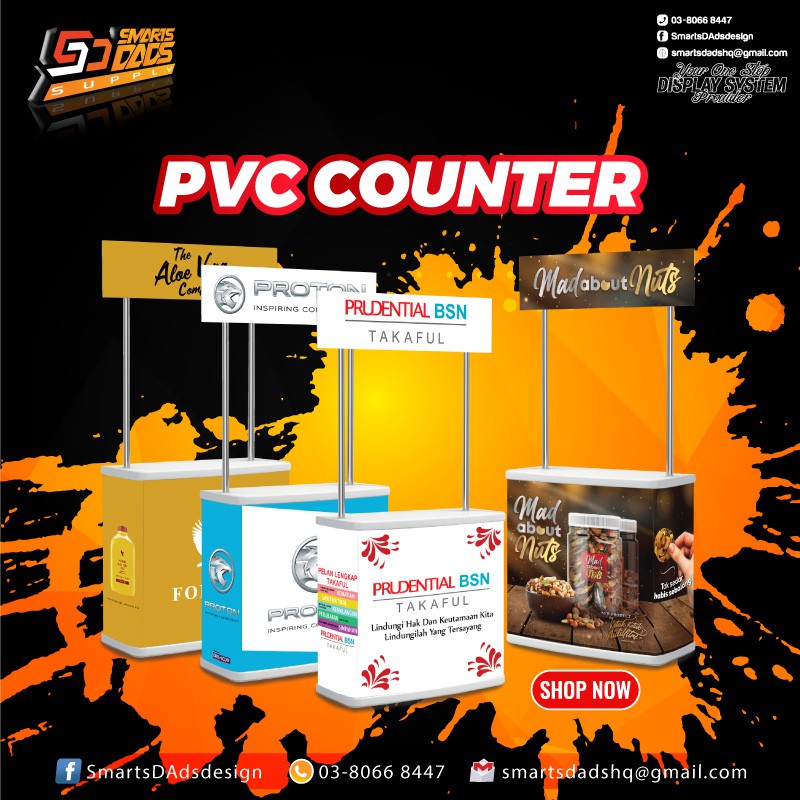 PVC BOOTH (WITH PRINTING) | Shopee Malaysia