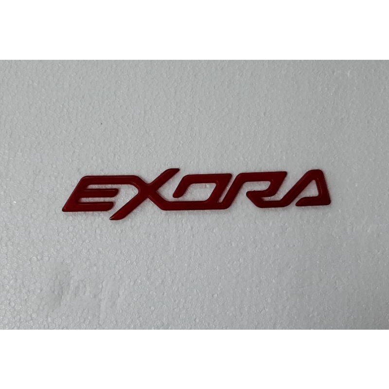 ORIGINAL Proton *EXORA* Emblem. Part 100% ORIGINAL PROTON dan BARU ...