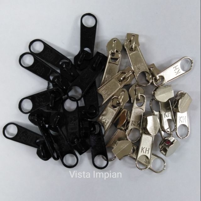 Kepala zip size 3 & 5 100pcs (zipper head) | Shopee Malaysia